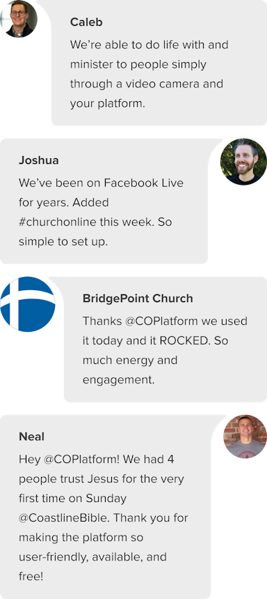 Launch Your Online Ministry for Free | Church Online Platform
